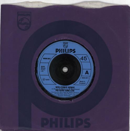 334. ‘Welcome Home’, by Peters and Lee | The UK Number Ones Blog